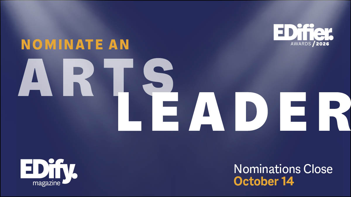 Arts Leader 2026 | Edify.