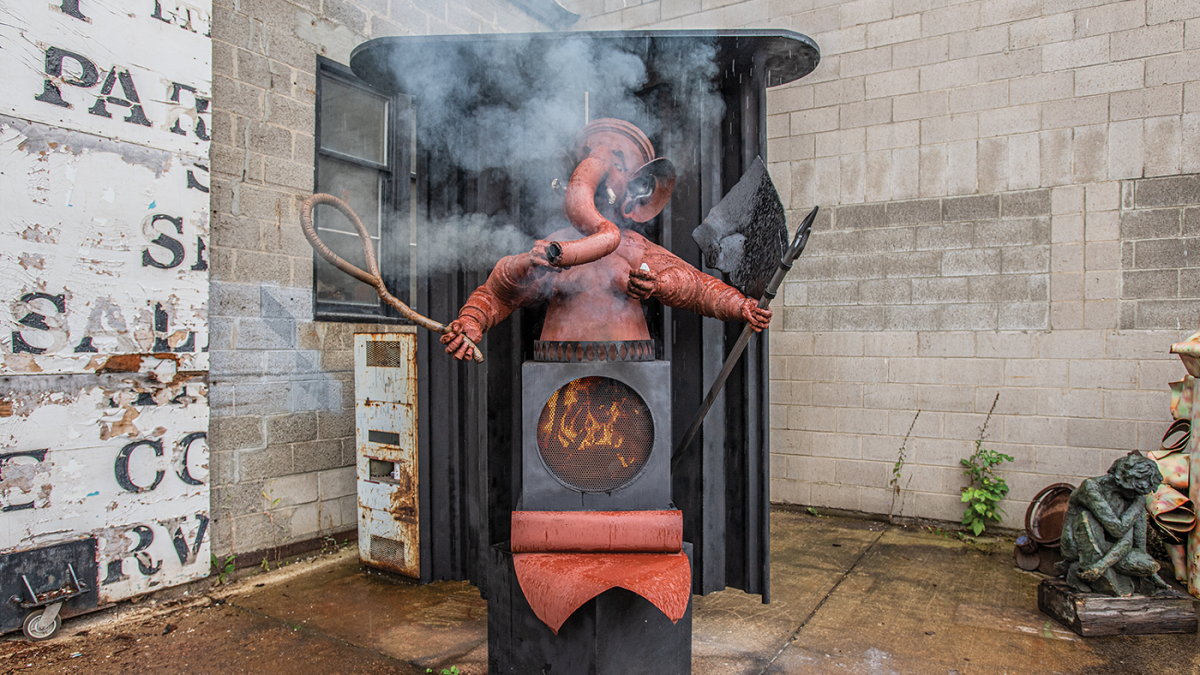 The Story Behind Ryan McCourt’s “Hot Ganesha” Sculpture | Edify.